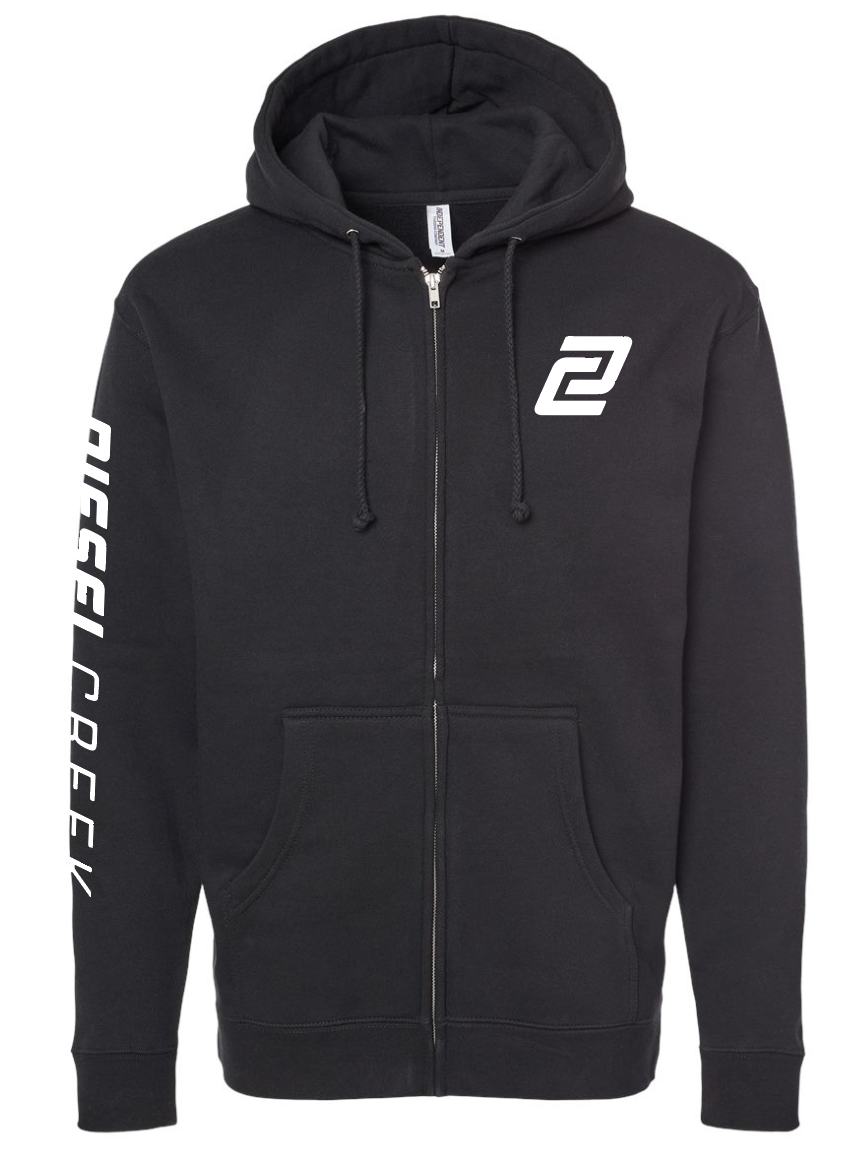 Diesel Creek Full-Zip Heavyweight Hoodie – Diesel Creek Merch Store