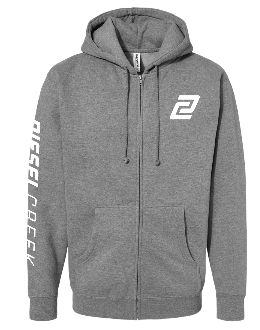 Diesel Creek Full-Zip Heavyweight Hoodie – Diesel Creek Merch Store